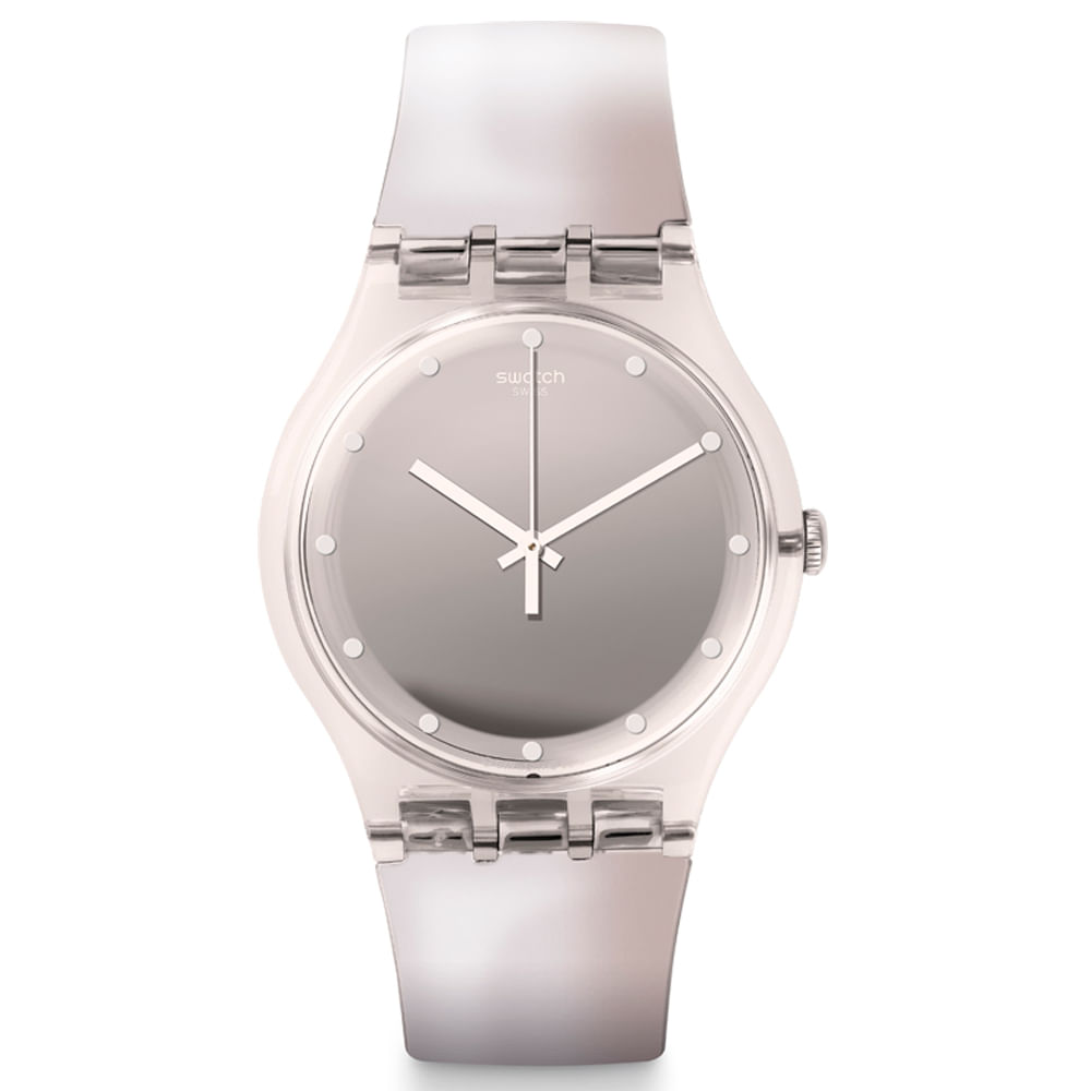 Reloj Swatch Shiny Moon de plástico