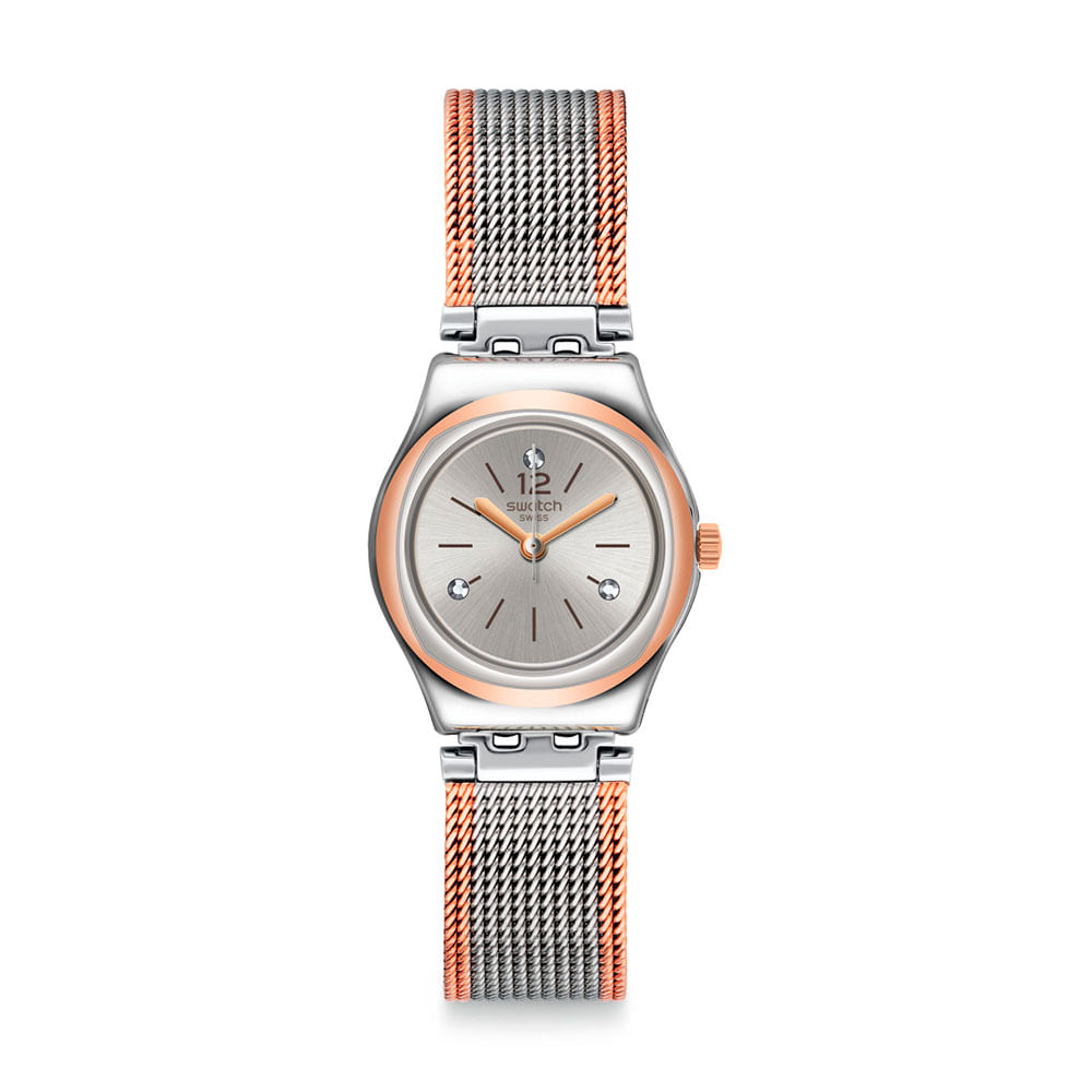 Reloj Swatch Full Silver Jacket de acero - Style Store