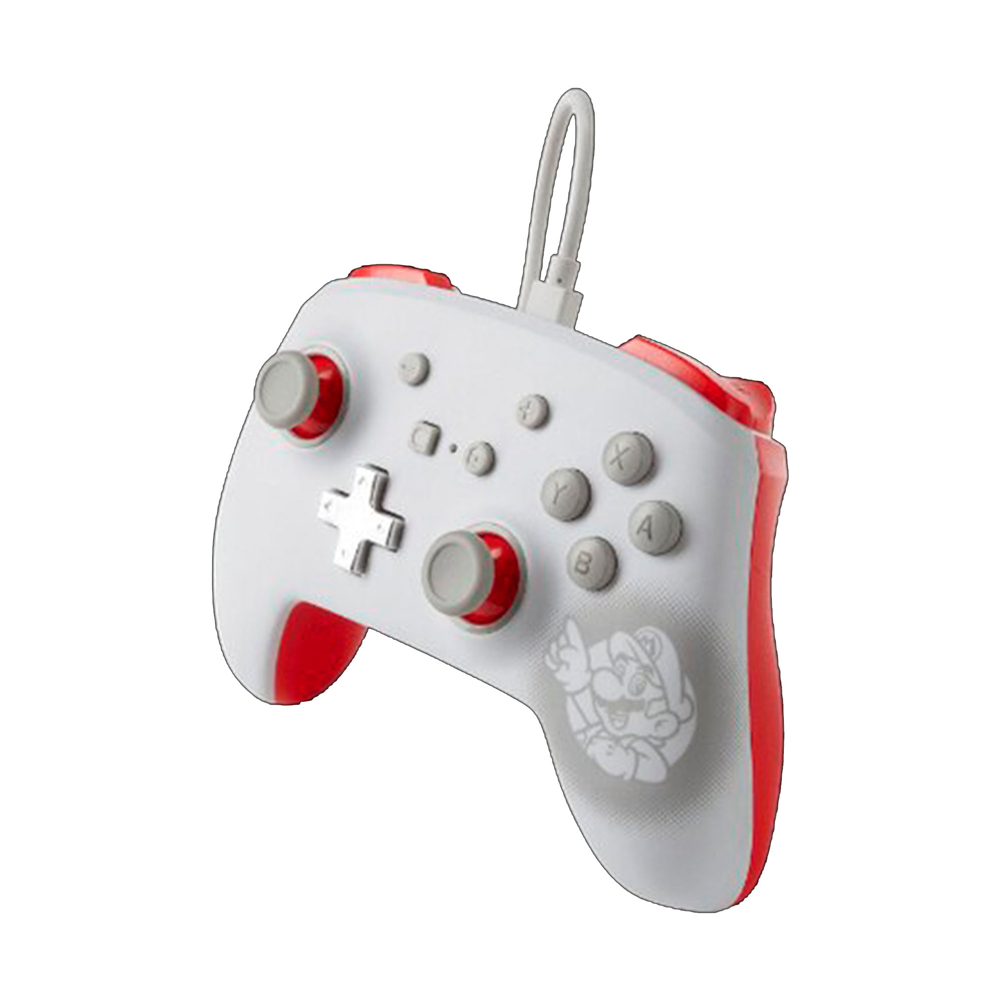 Joystick PowerA Mario White con cable para Nintendo Switch - Style Store