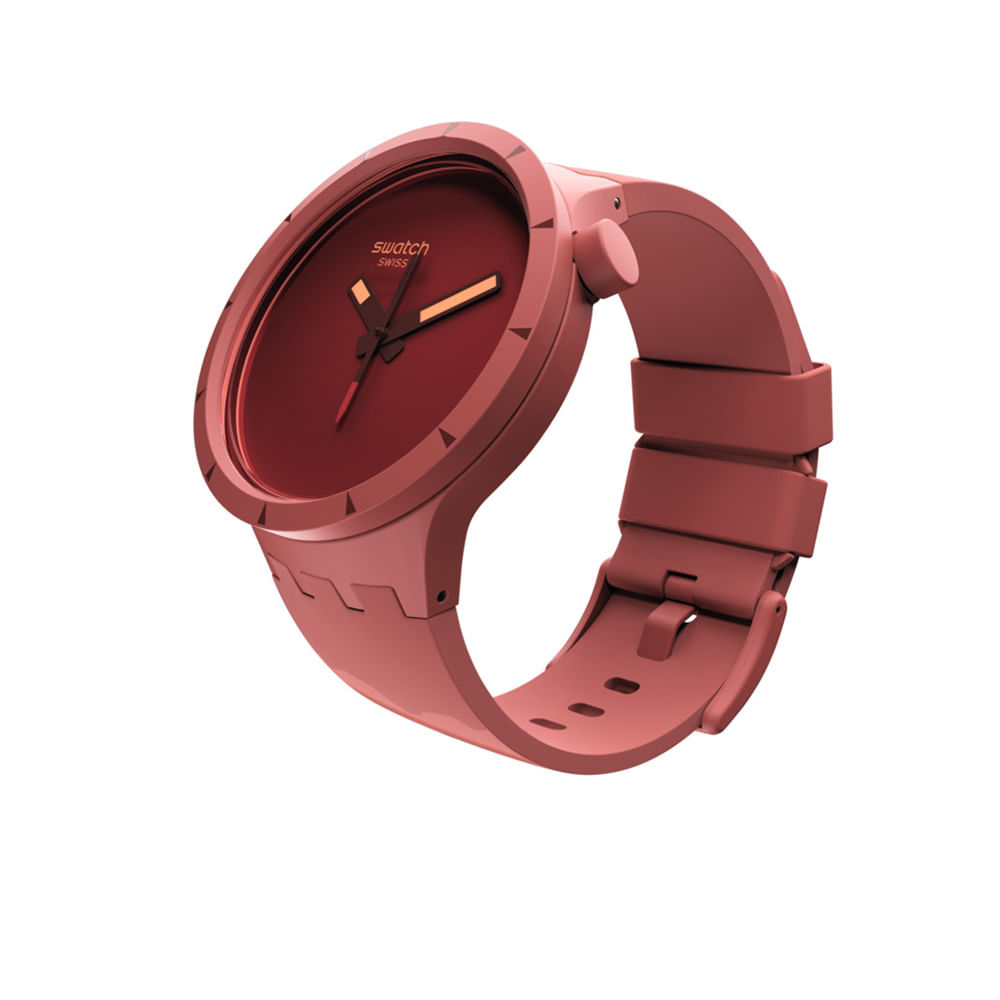Reloj Swatch Big Bold Bioceramic Canyon de silicona SB03R100