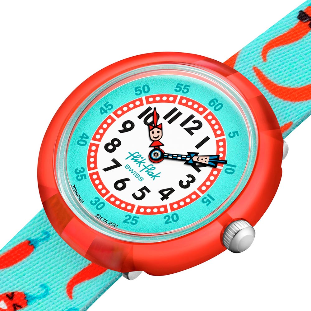 Reloj Flik Flak Happy Chilli para niños ZFBNP185