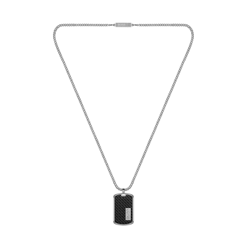 Collar Boss Lander para hombre Negro 1580180