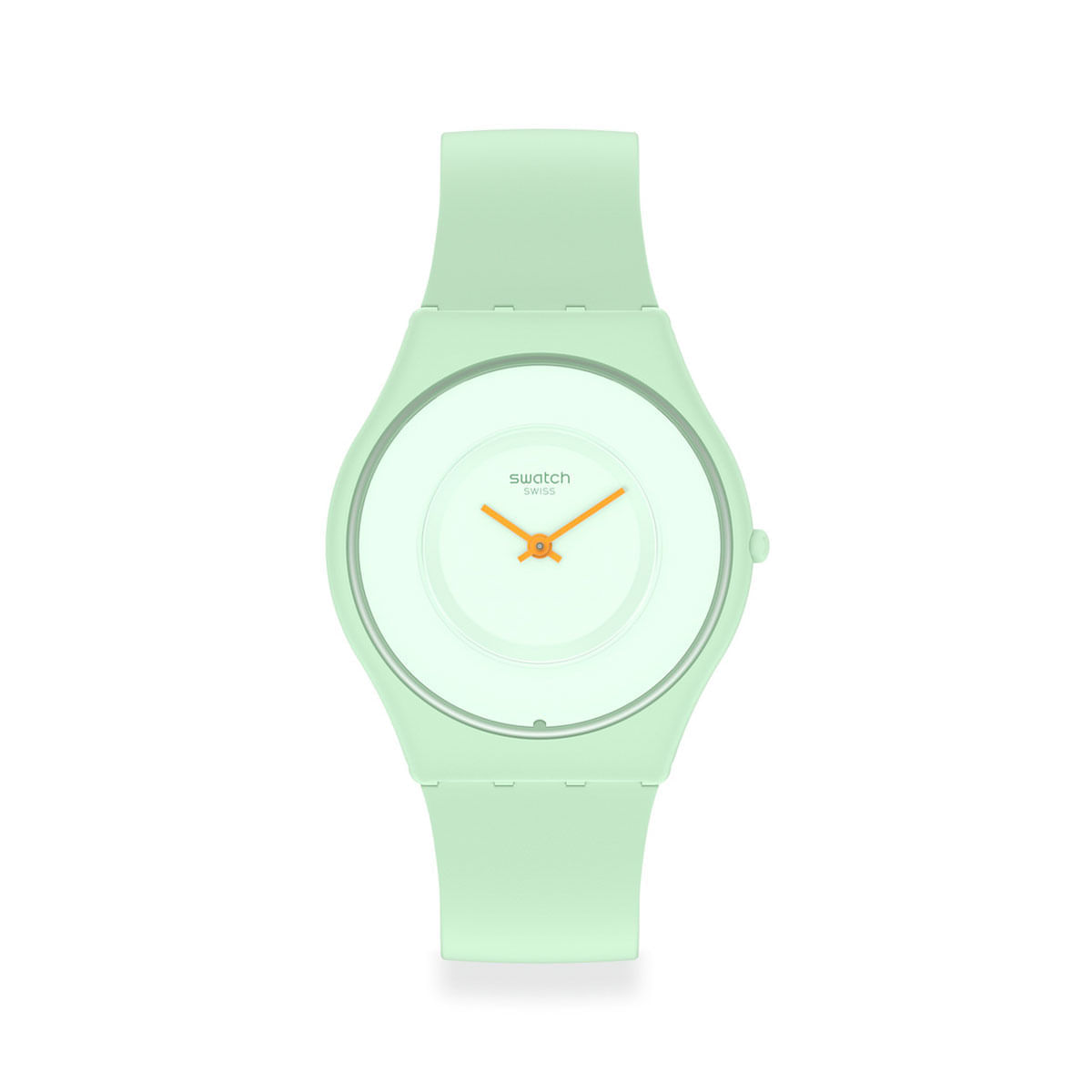 Reloj Swatch Caricia Verde de silicona - Style Store