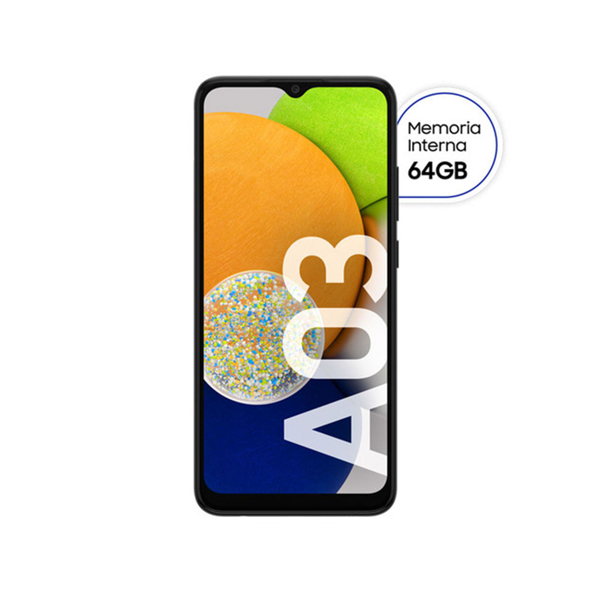 Smartphone Samsung Galaxy A03 4GB/64GB Black - Style Store