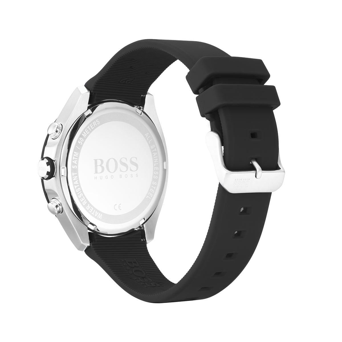 Reloj Boss Velocity para hombre de silicona negro - Style Store