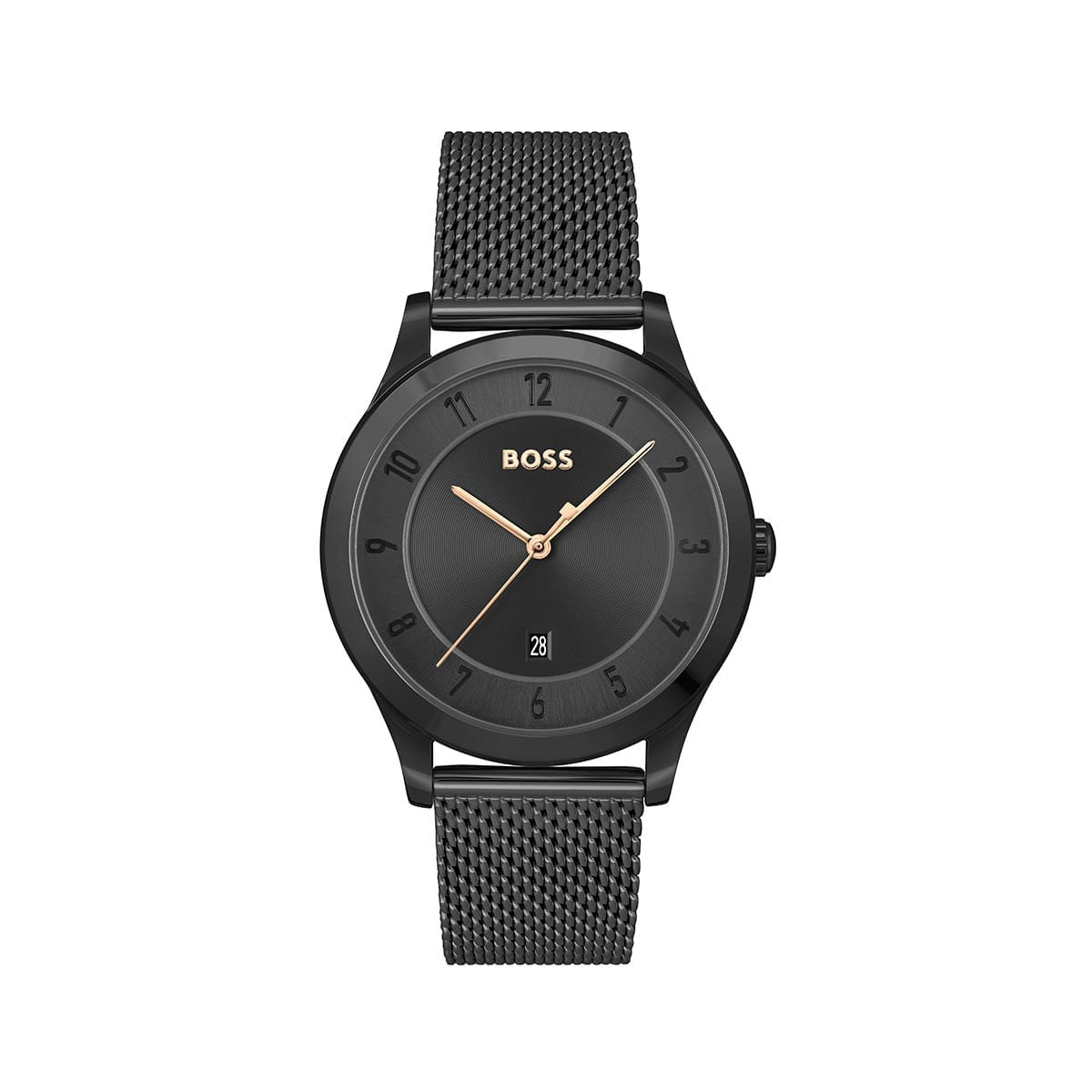 Reloj Boss Purity para hombre de acero negro - Style Store