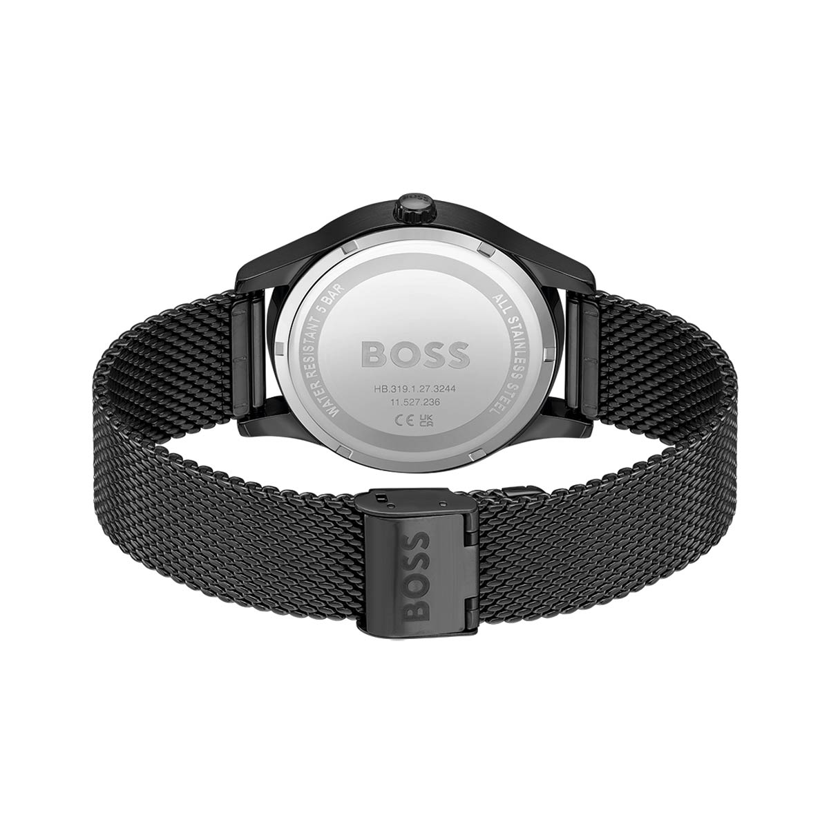 Reloj Boss Purity para hombre de acero negro - Style Store