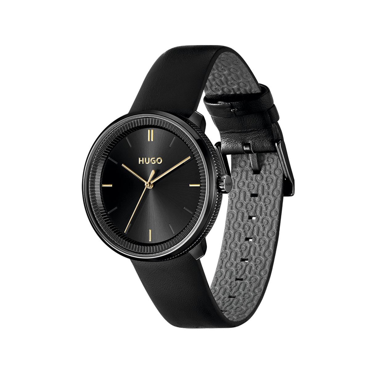 Reloj Hugo Band Set Fluid de acero negro