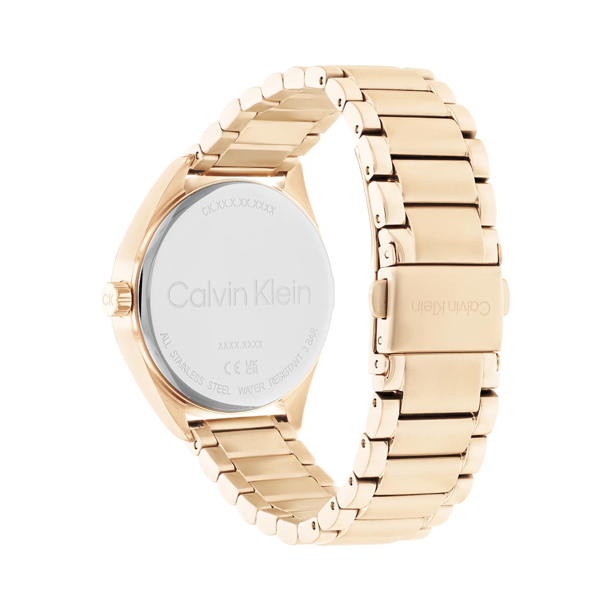 Reloj Calvin Klein Enticing para mujer de acero rosé