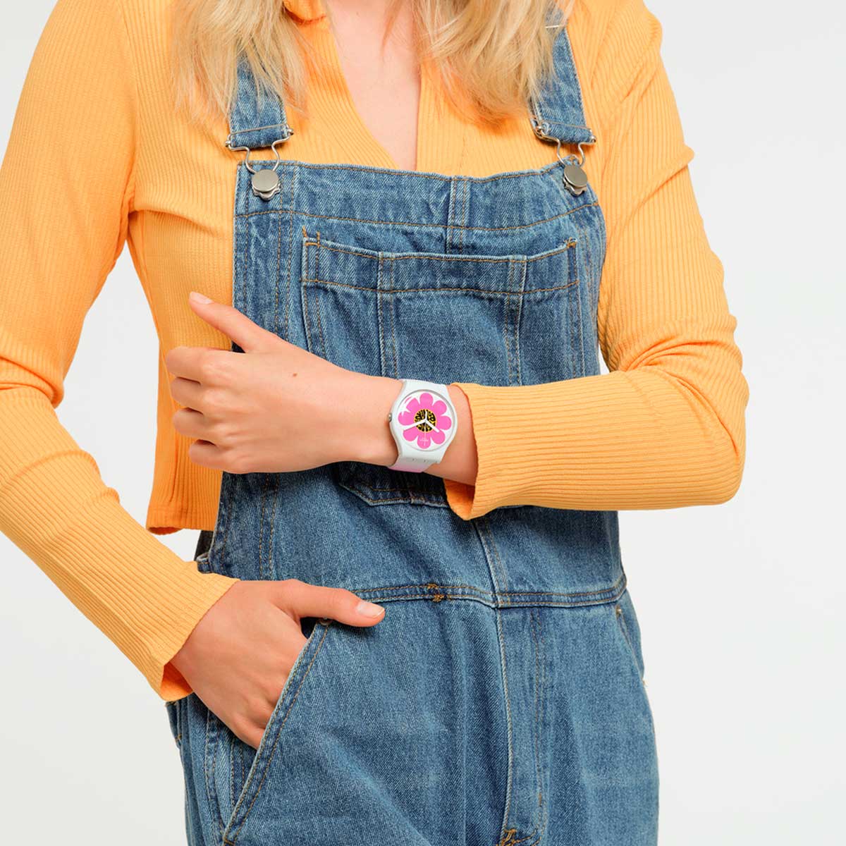 Reloj Swatch Flower Hour de Silicona - Style Store