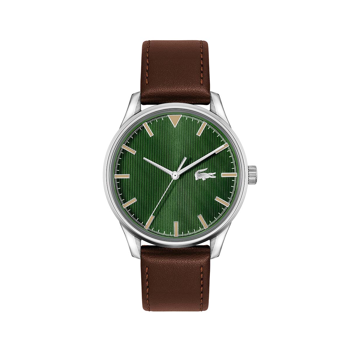 Reloj Lacoste Vienna para hombre de cuero marrón - Style Store