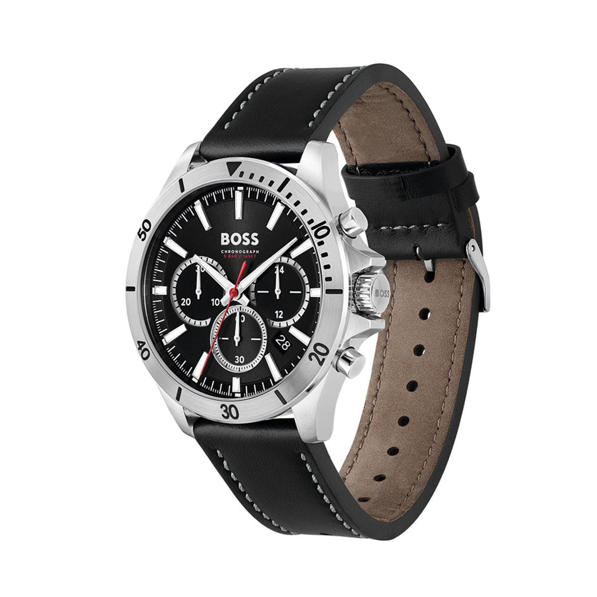 Reloj Boss Troper para hombre de cuero - Style Store