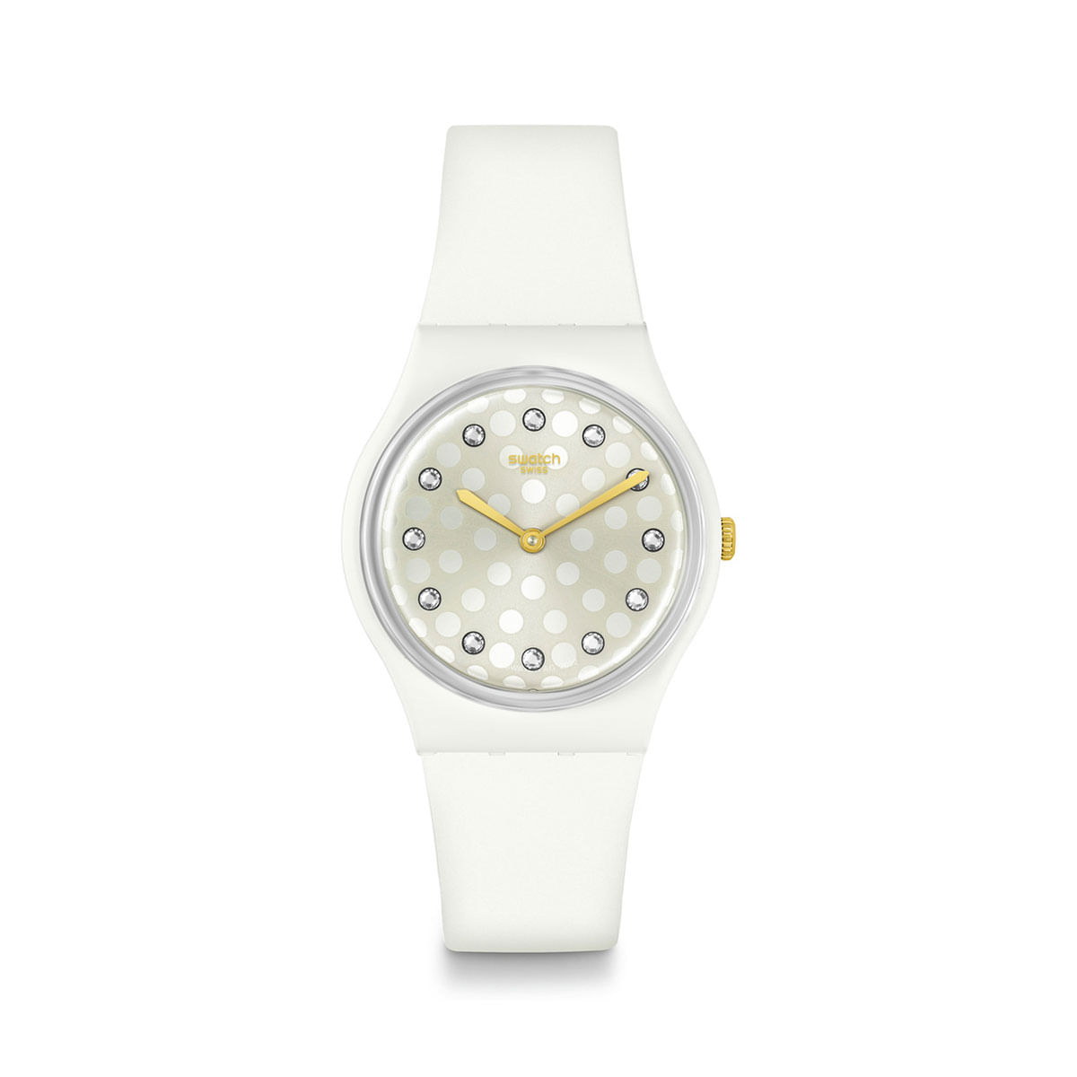 Reloj Swatch Sparkle Shine de silicona - Style Store