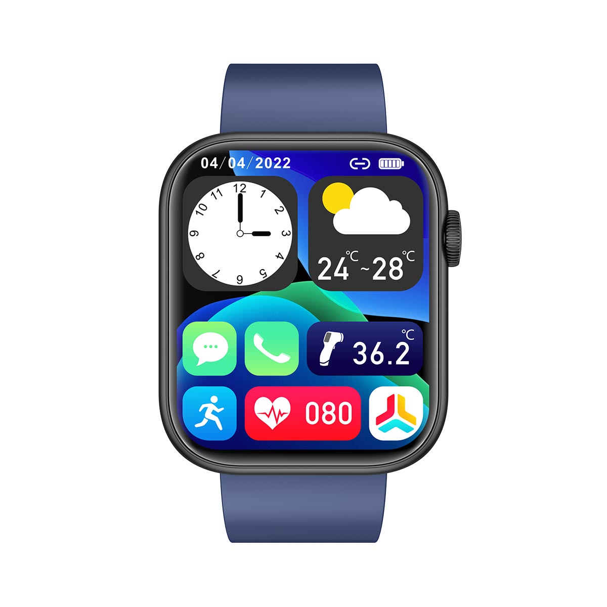 Smartwatch Colmi QX7 Silicone Blue