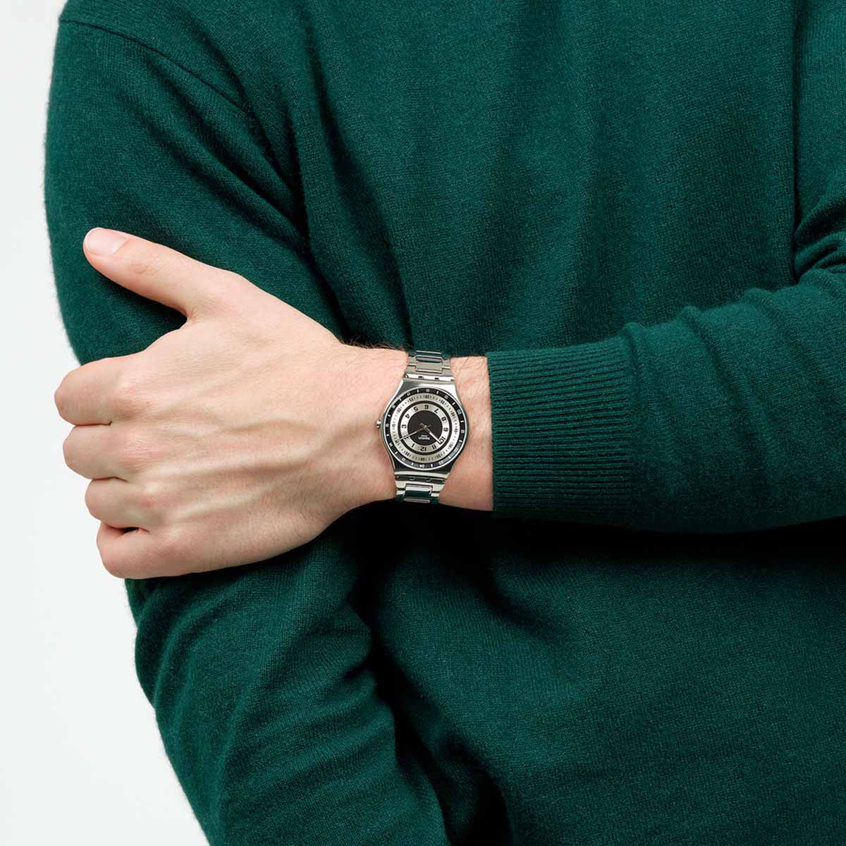 Reloj Swatch Rings of Irony de acero SS07S121G - Style Store