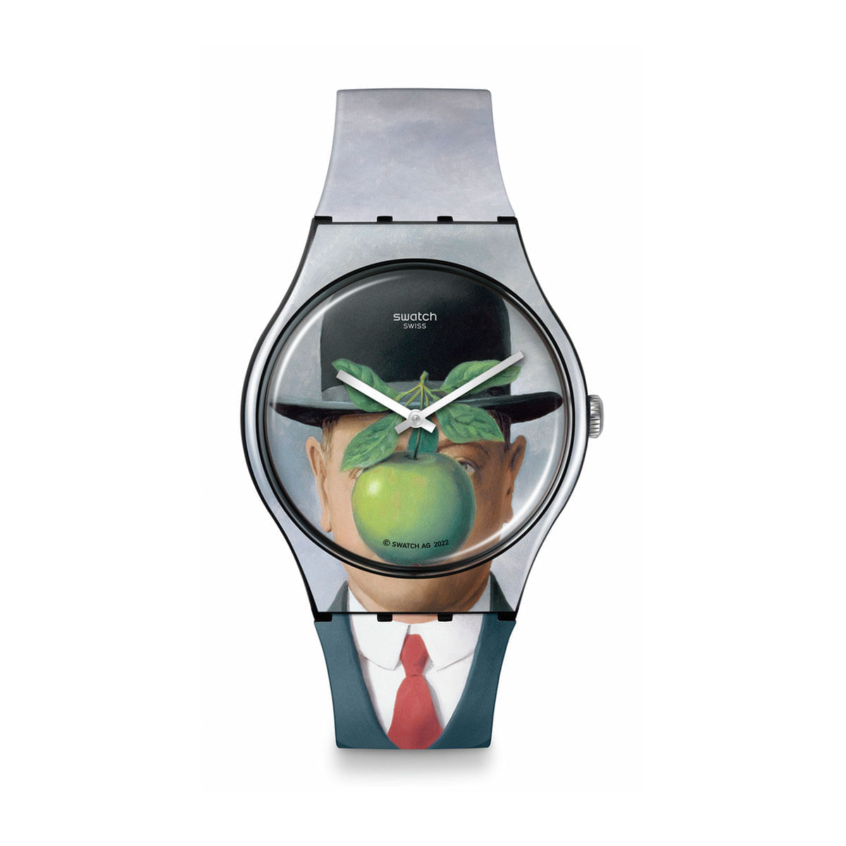 Reloj Swatch Le Fils de L'homme by Rene Magritte de silicona SUOZ350 ...