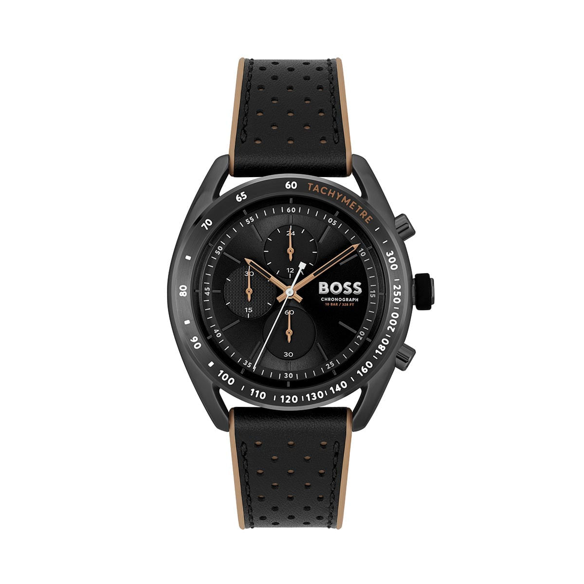 Reloj Boss Court para hombre de cuero 1514022