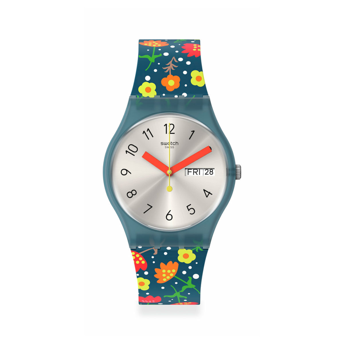 Reloj Swatch Essence of Flower de silicona SO28N704 - Style Store