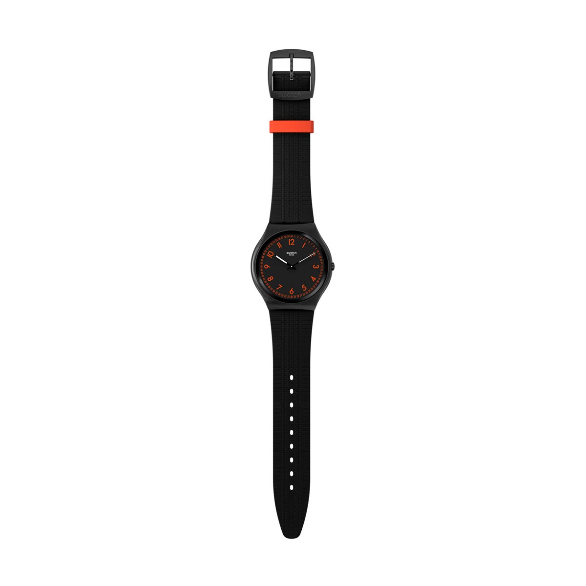 Reloj Swatch Brushed Red de caucho SS07B106 - Style Store