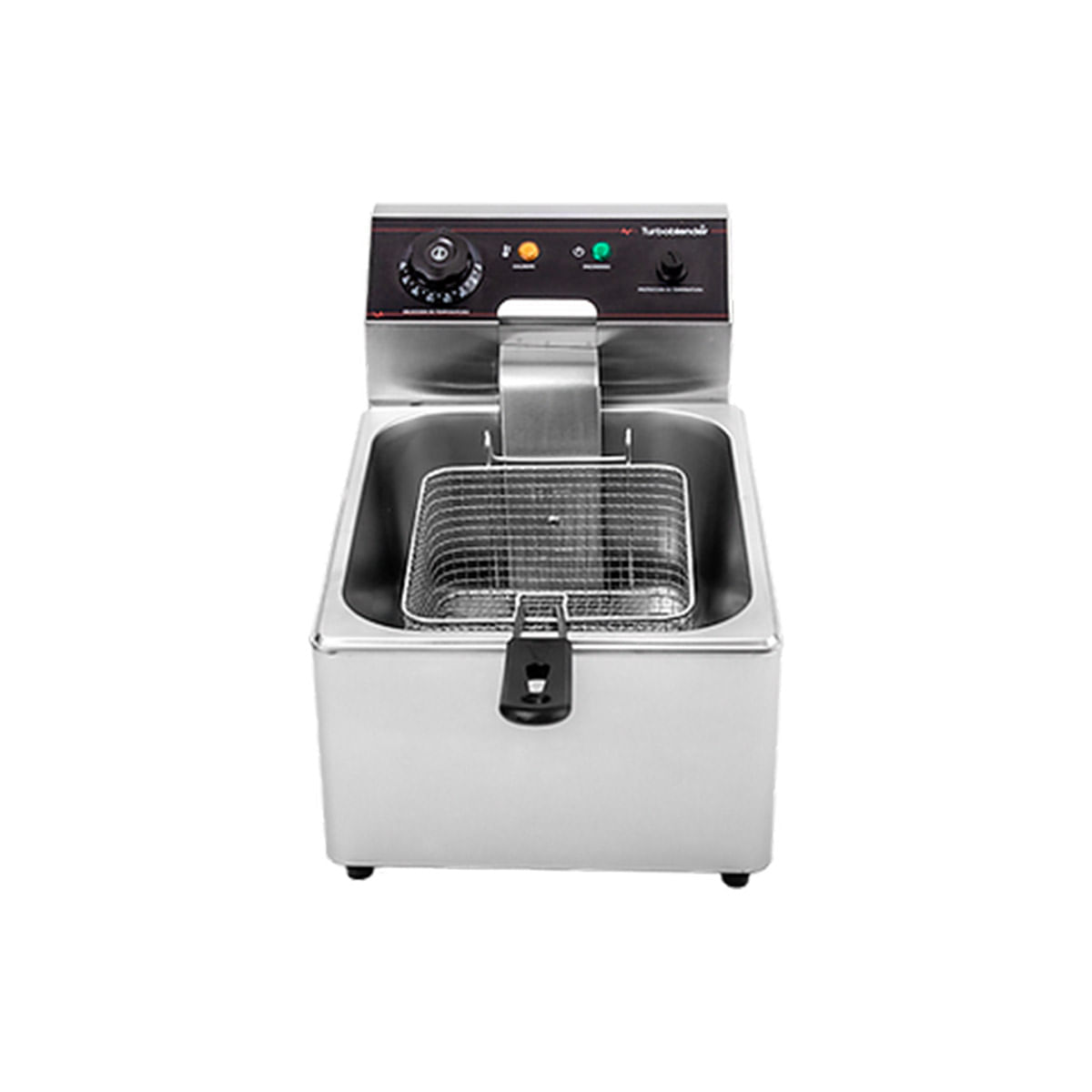 Freidora Turboblender TBTBFR6V1 6Lts plateada - Style Store