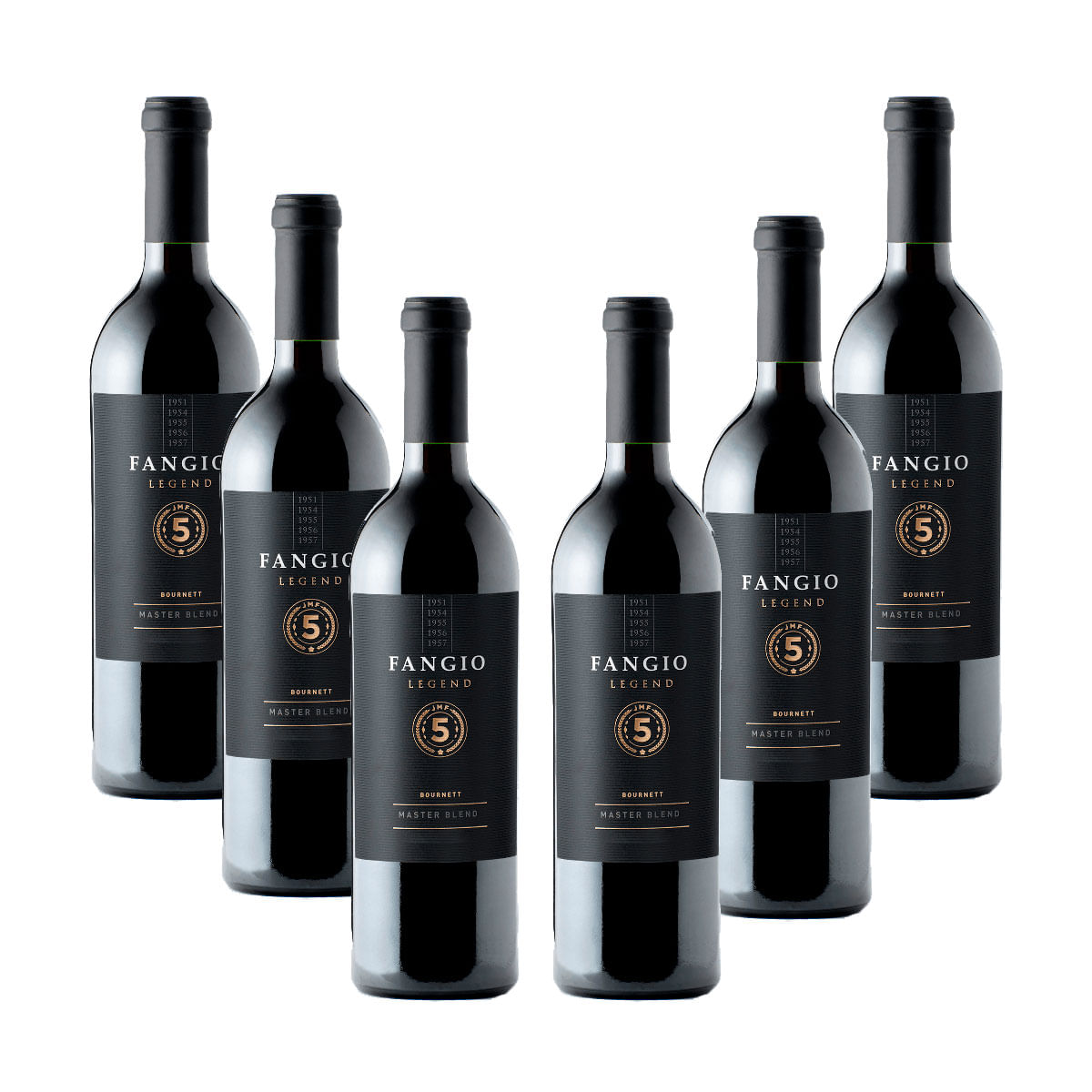 Vino Tinto Bournett Fangio Legend Blend caja x6 unidades