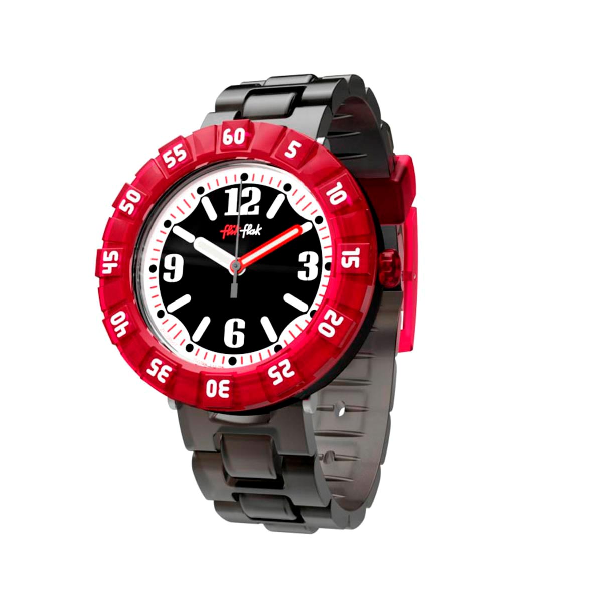 Reloj Flik Flak Snorkeling Black para niños ZFCSP057 - Style Store
