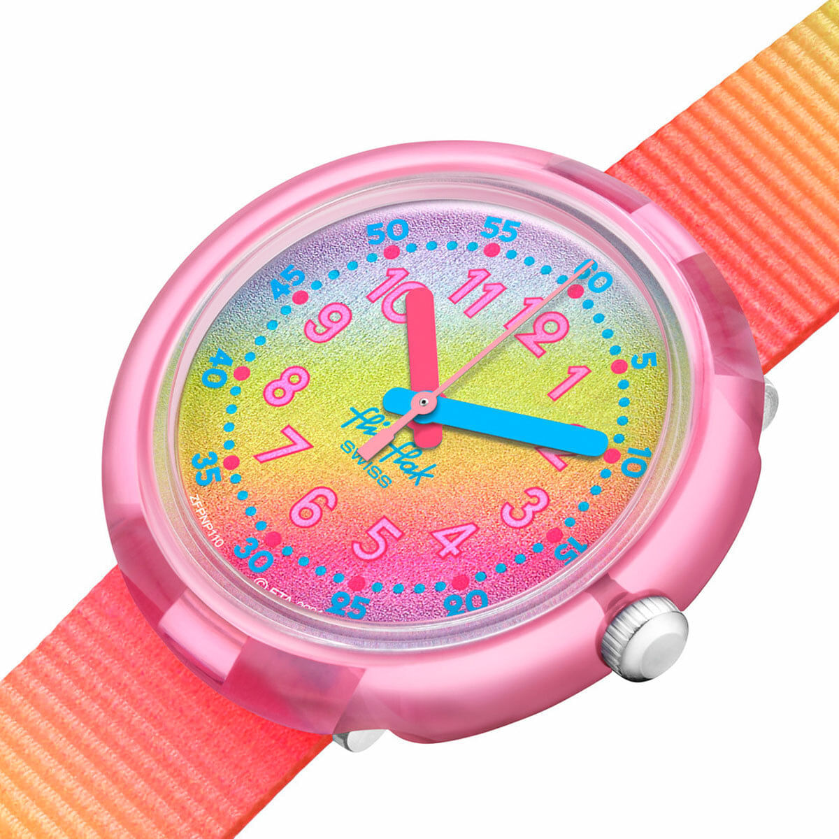Reloj Flik Flak Shades of Rainbow para niños de plástico ZFPNP110 ...