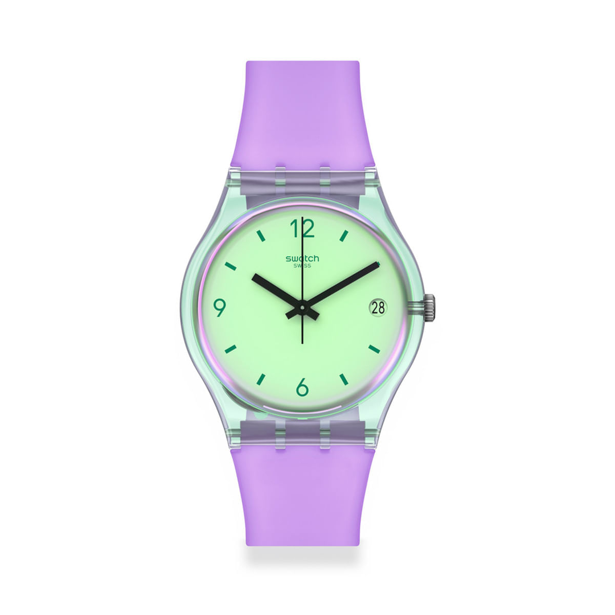 Reloj Swatch Mystic Sunrise de silicona SO28G401 - Style Store