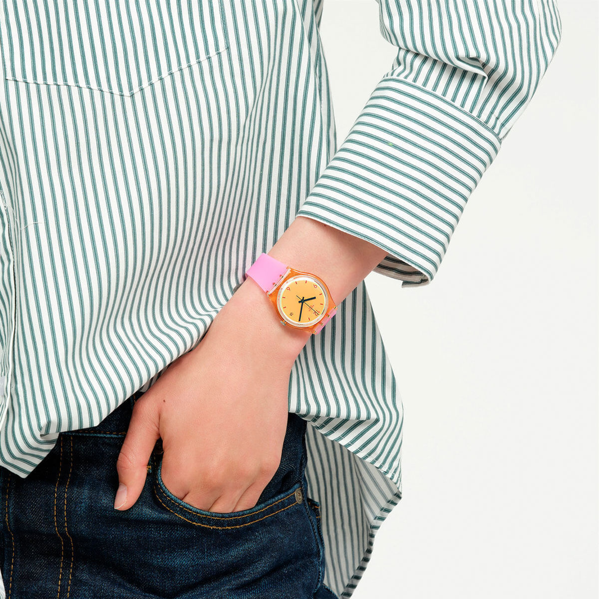 Reloj Swatch Coral Dreams de silicona SO28O401 - Style Store
