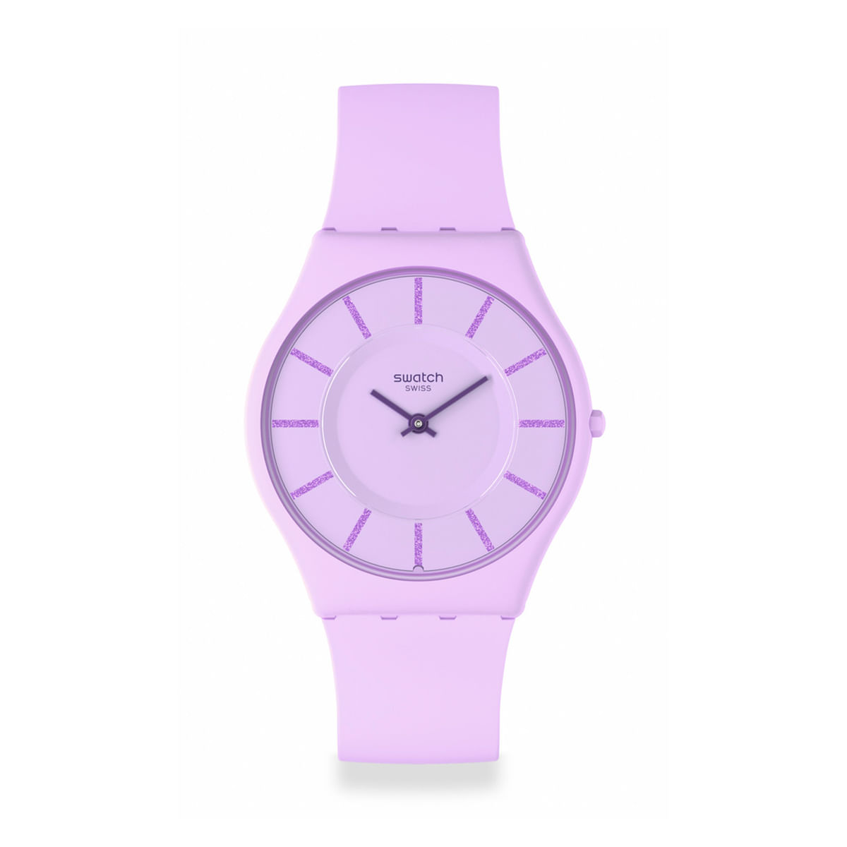 Reloj Swatch La La Lila de silicona SS08V107 - Style Store