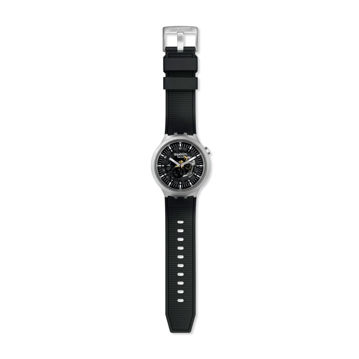 Reloj Swatch Dark Irony Big Bold Irony de caucho SB07S105 - Style Store