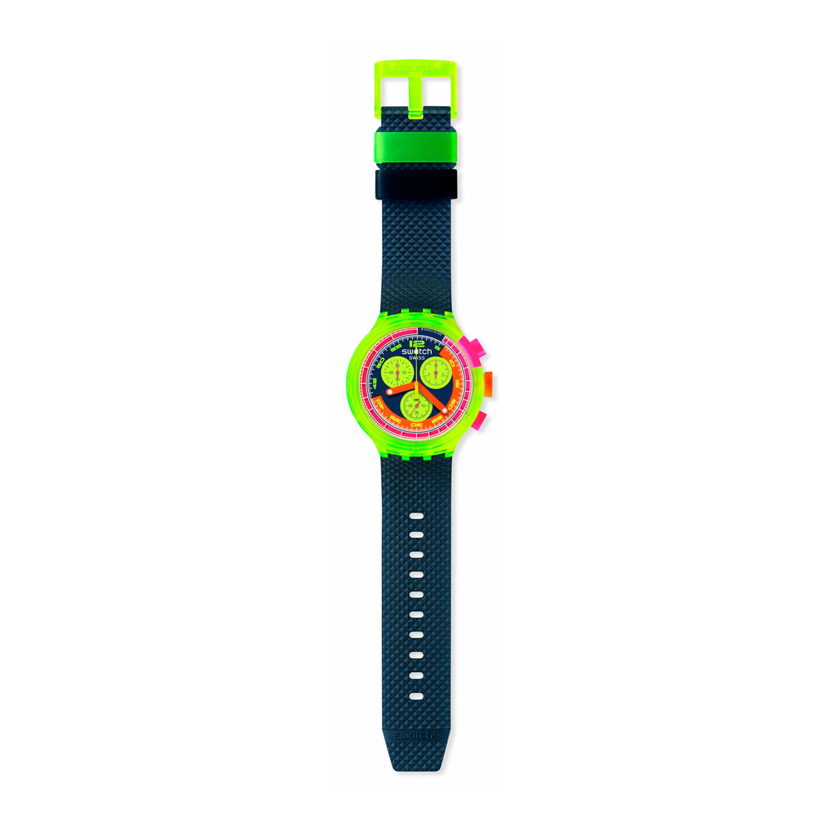 Reloj Swatch Neon to the Max para hombre de plástico ecológico SB06J100