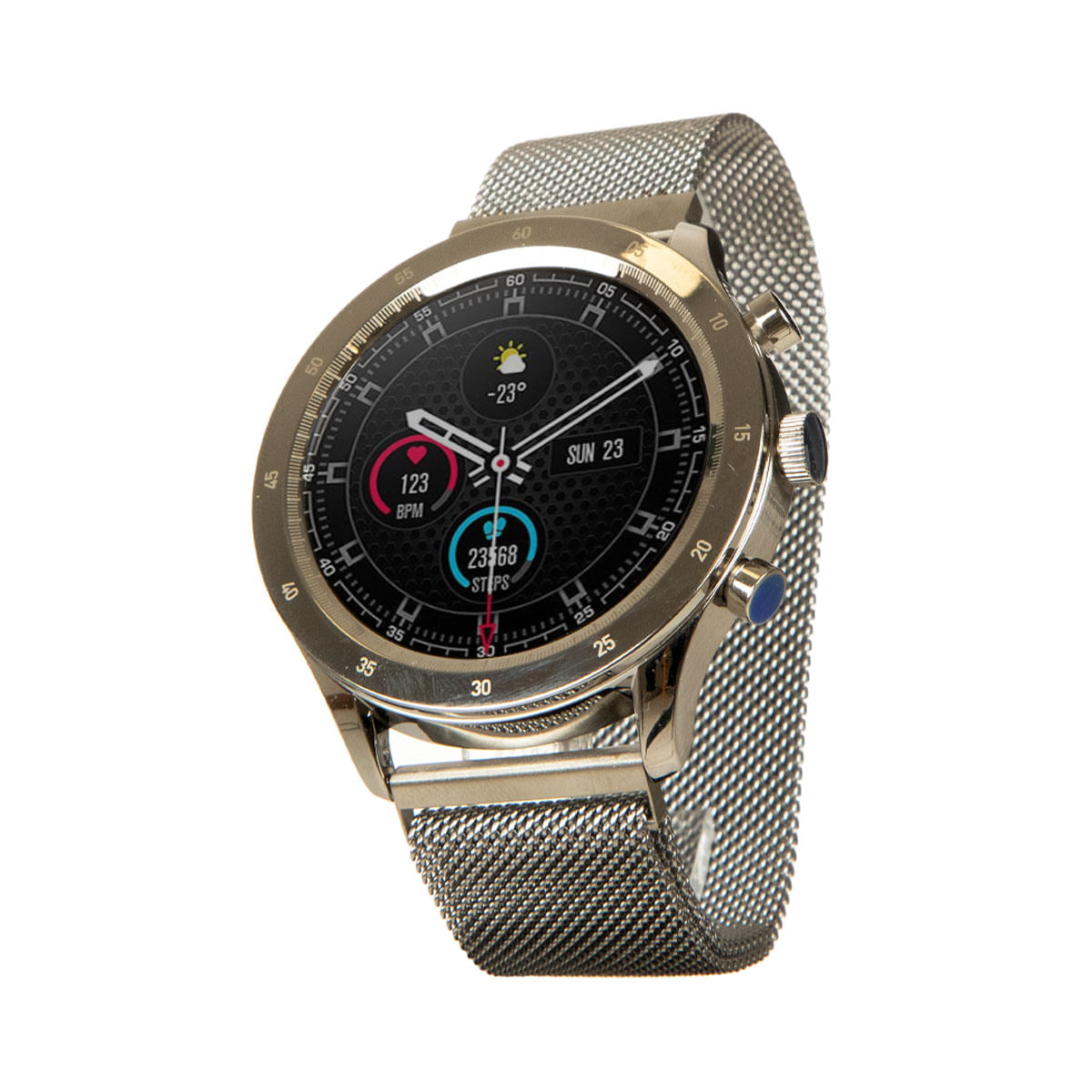 Smartwatch Colmi SKY 5 Plus silver metal - Style Store