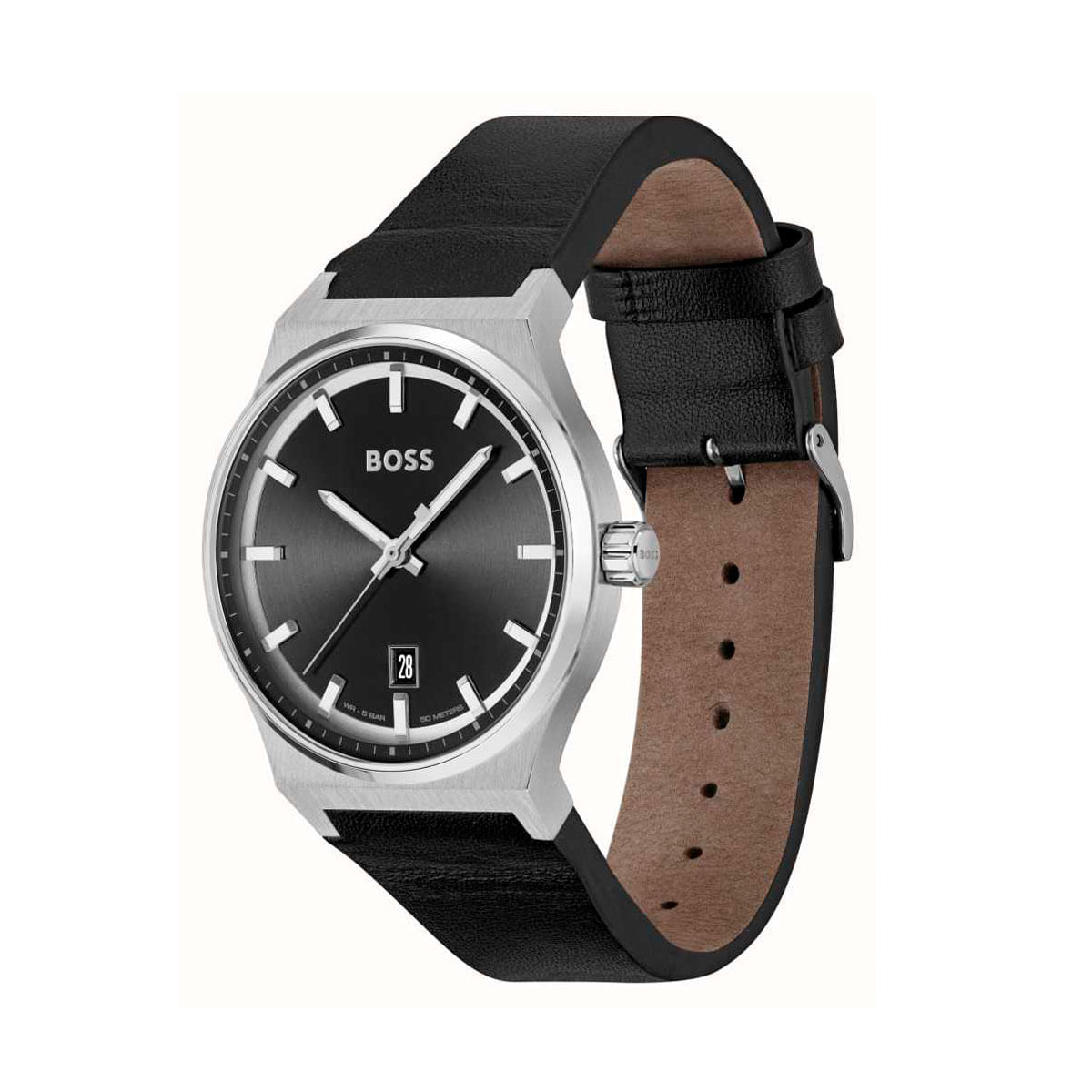 Reloj Boss Candor para hombre de cuero 1514075 - Style Store