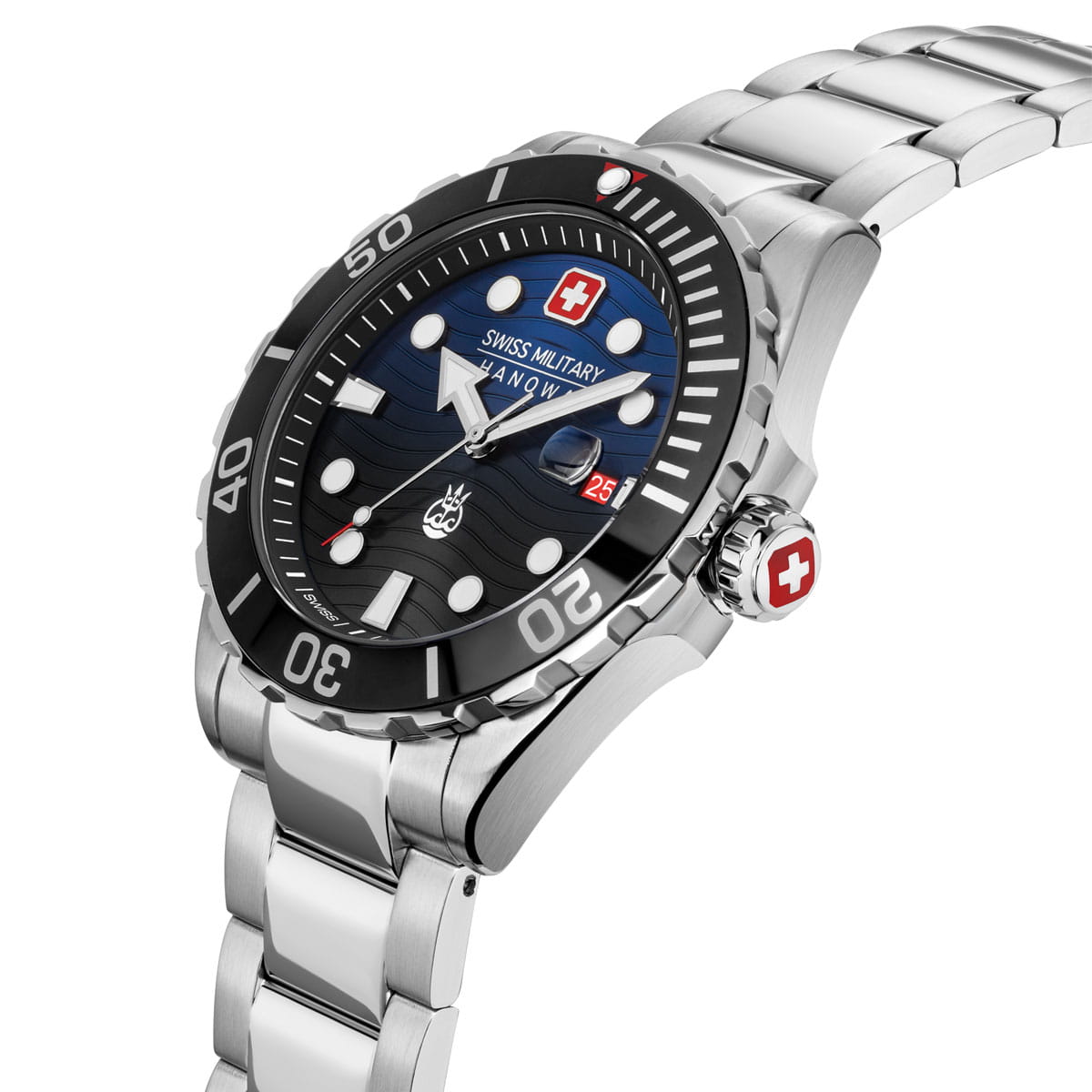 Reloj Swiss Military Offshore Diver II para hombre de acero