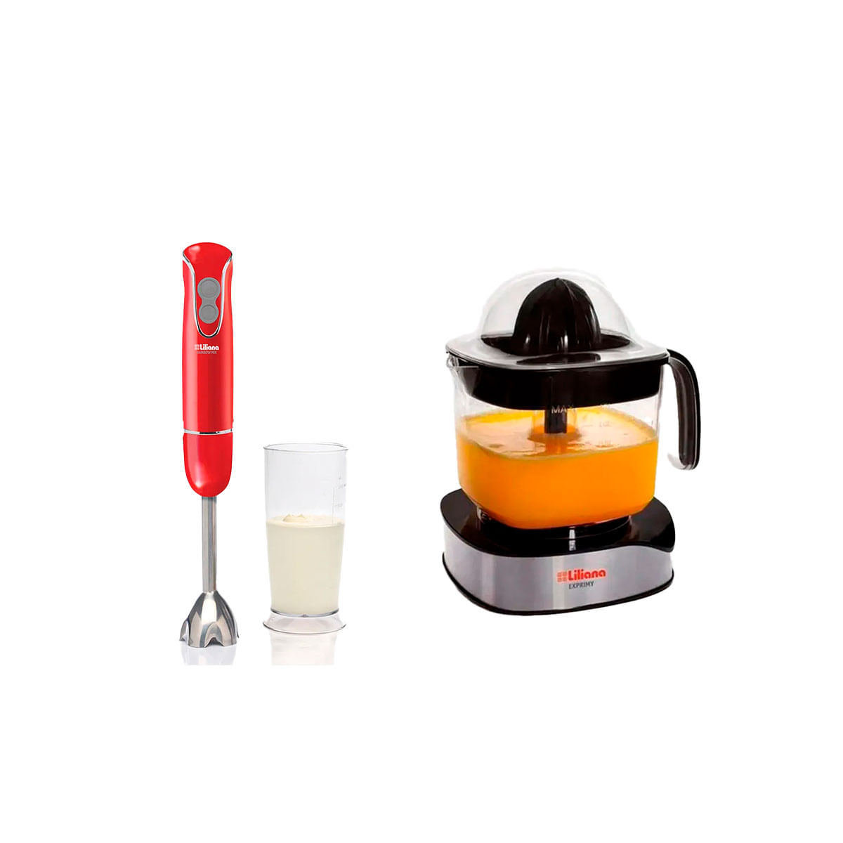 Kit Mixer Liliana Rainbow AH101 Blanco 220v - 240v + Exprimidor Liliana ...