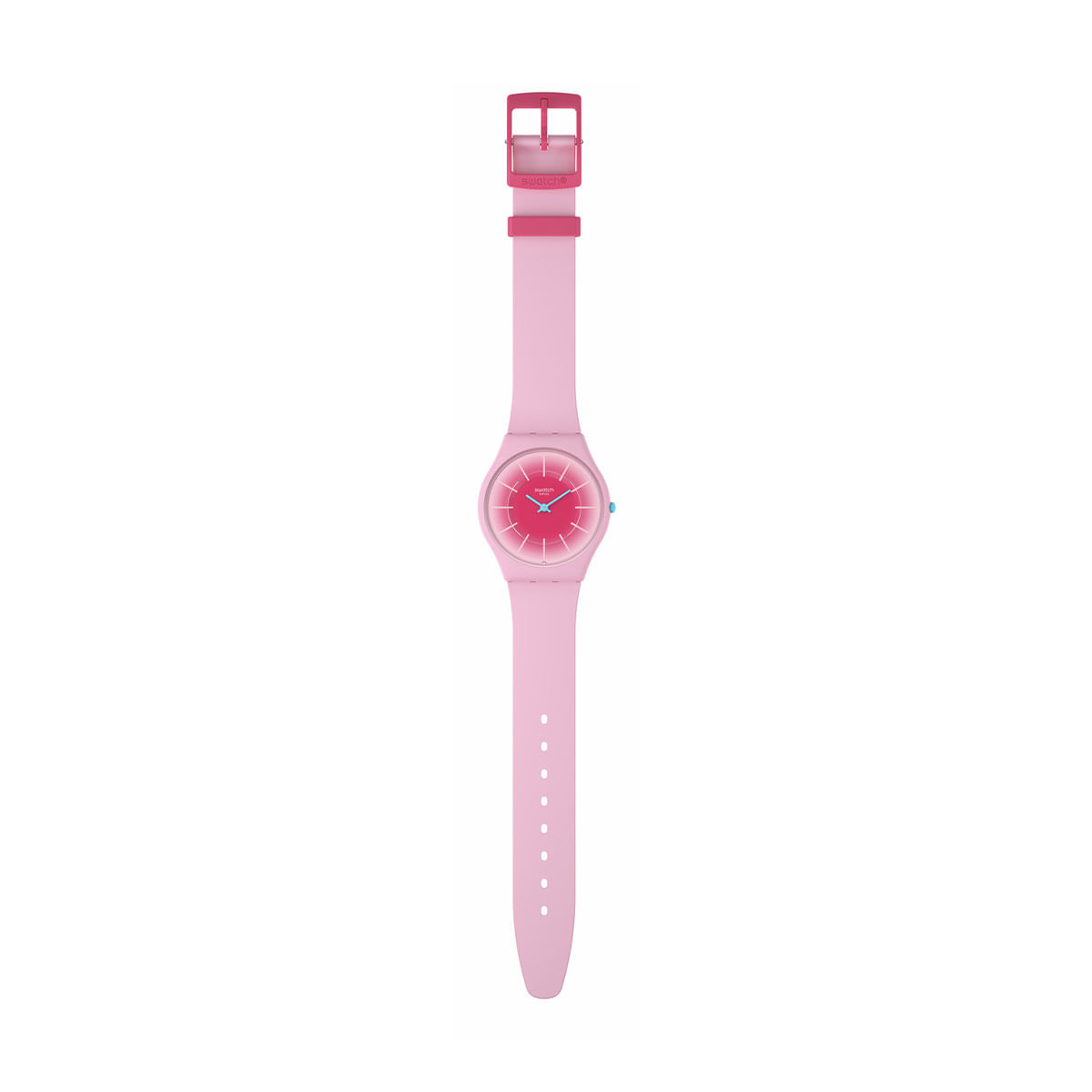 Reloj Swatch Radiantly Pink de Silicona SS08P110