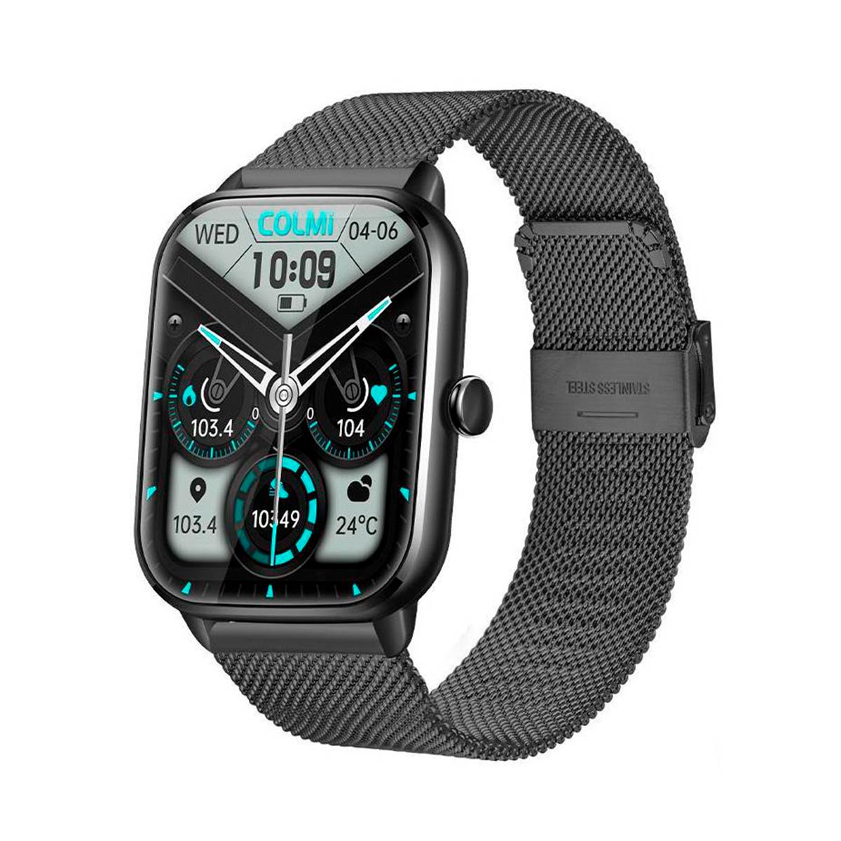 Smartwatch Colmi C61 black milan