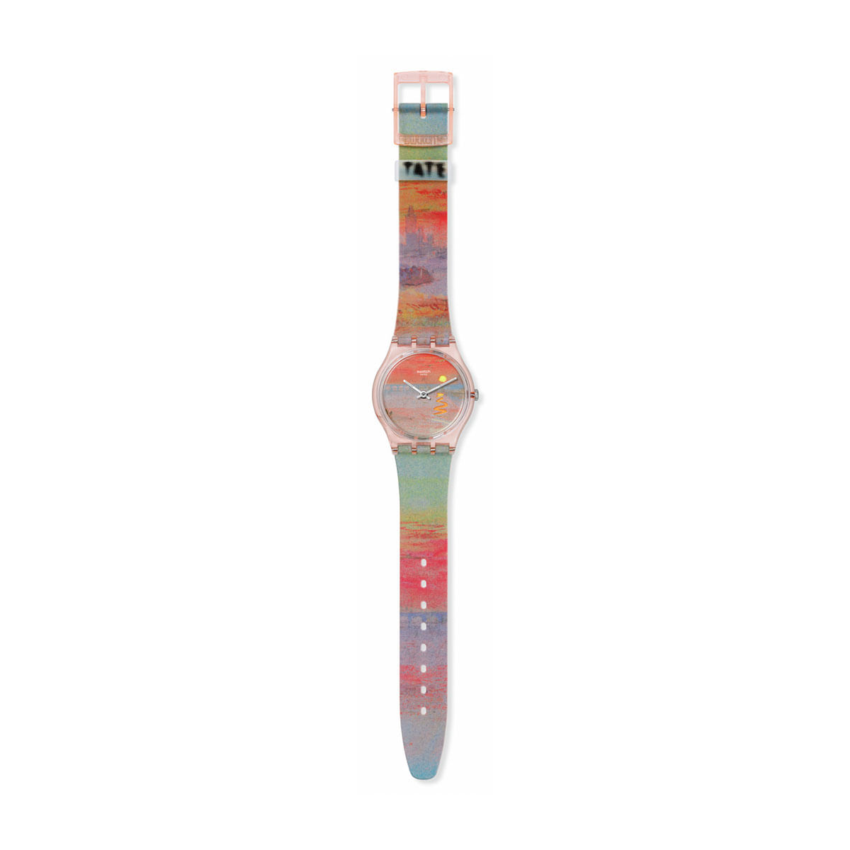 Reloj Swatch Turner's Scarlet Sunset de Silicona SO28Z700