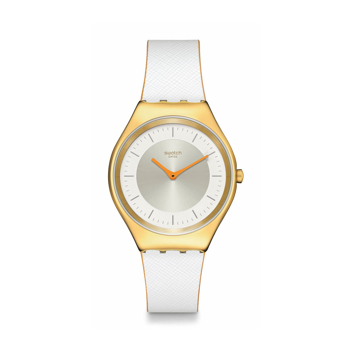 Reloj Swatch Pearl Gleam de Cuero SYXG128 - Style Store