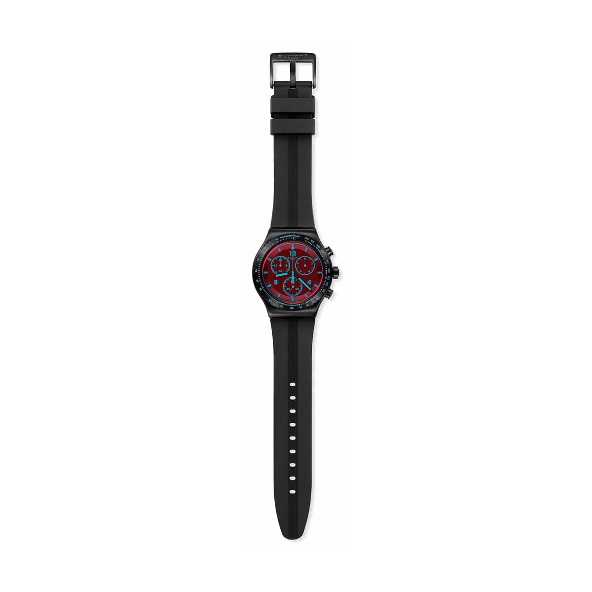 Reloj Swatch Crimson Mystique de Caucho YVB417
