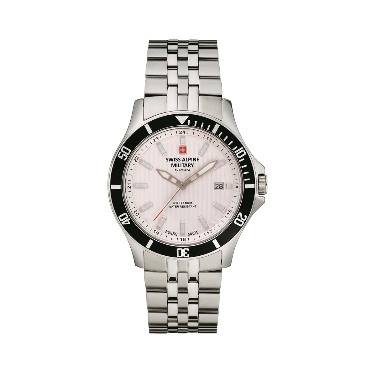 Reloj Swiss Alpine Military Challenger para hombre de acero 7022 ...