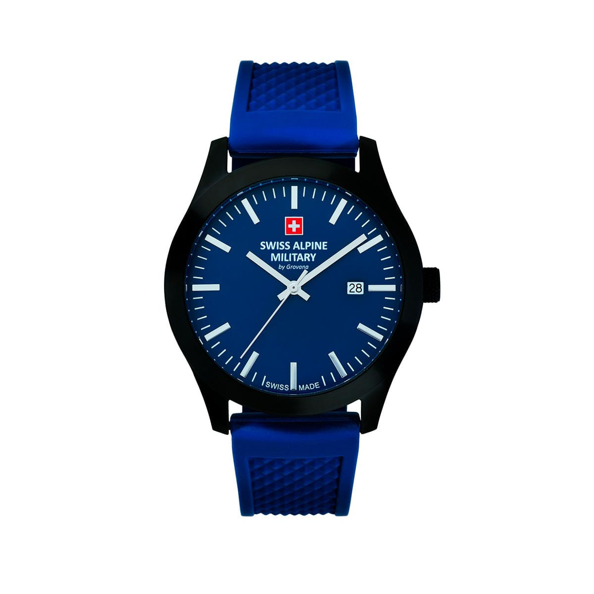 Reloj Swiss Alpine Military Combat Basic para hombre de silicona 7055 ...