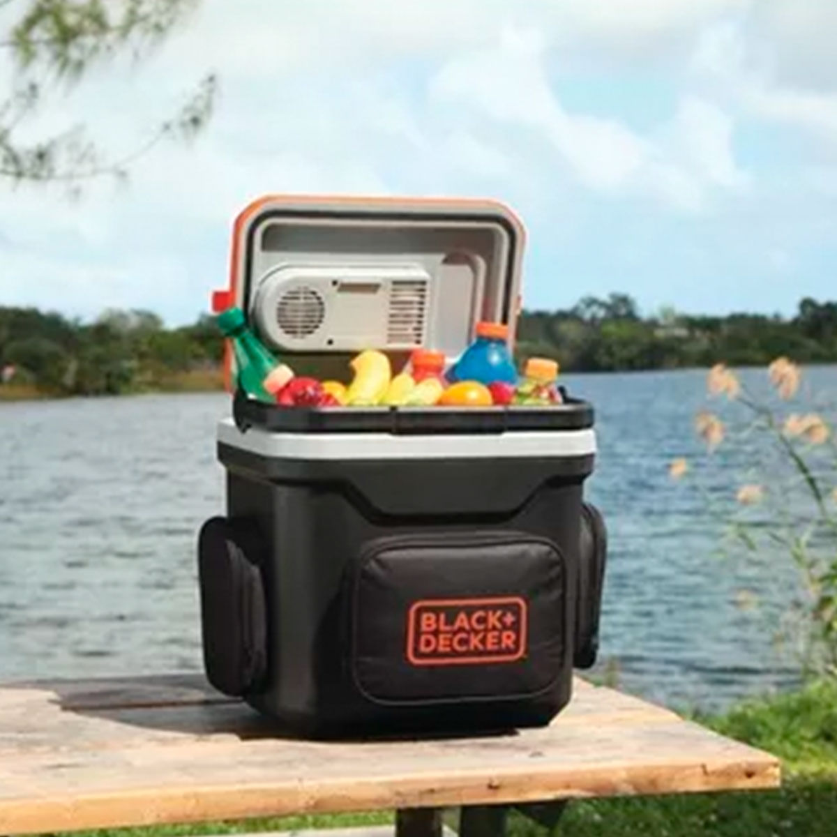 Conservadora Heladera Auto Black+Decker 24Lts