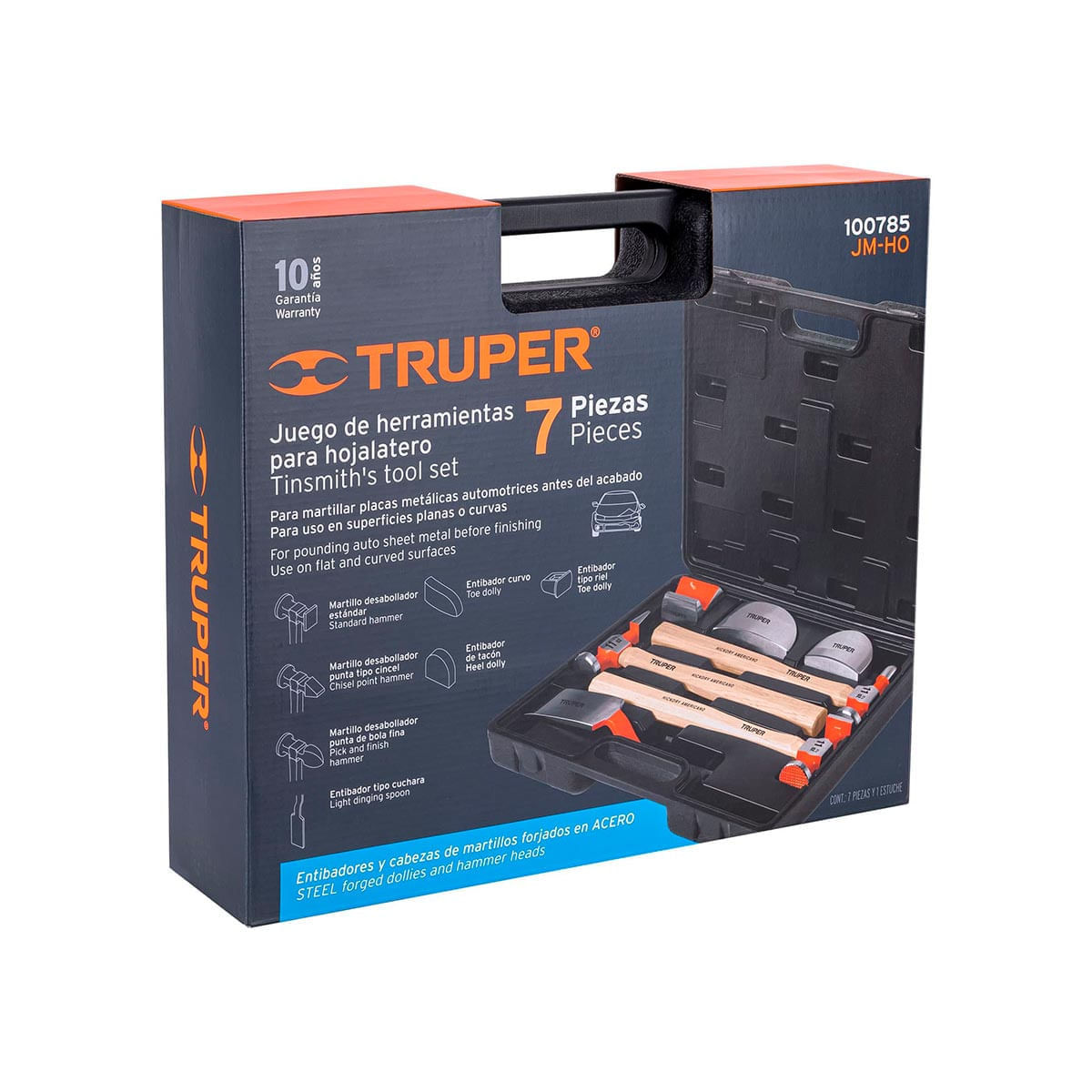 Kit Truper Martillos y Entibadores 7 Piezas - Style Store