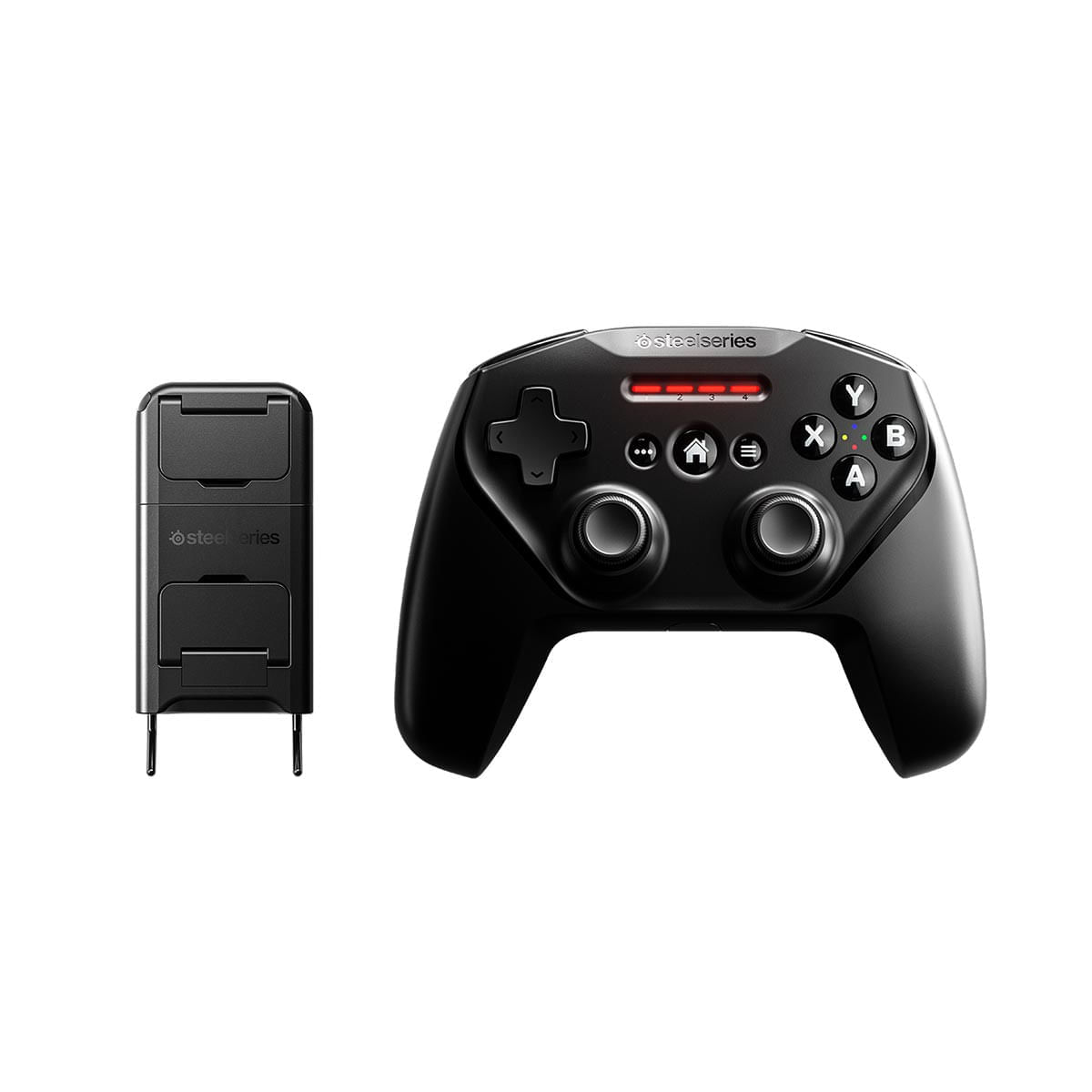 Joystick SteelSeries Nimbus con soporte Negro para Apple - Style Store
