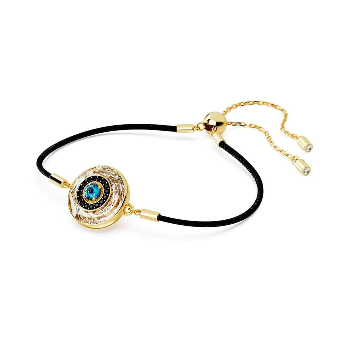 Pulsera Swarovski Symbolica Ojo turco Multicolor con Baño tono oro ...