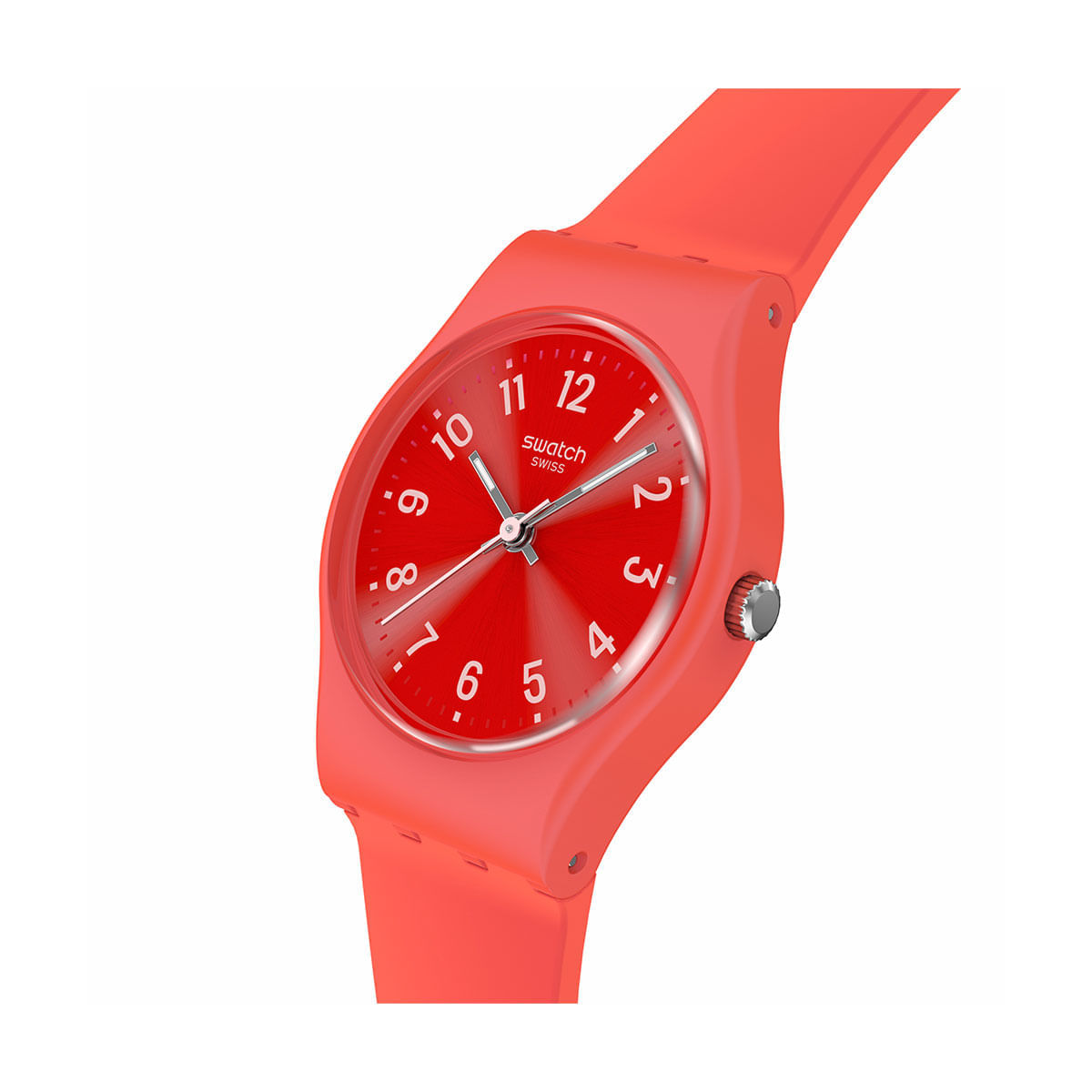 Reloj Swatch Notes of Coral de plástico LP165 - Style Store