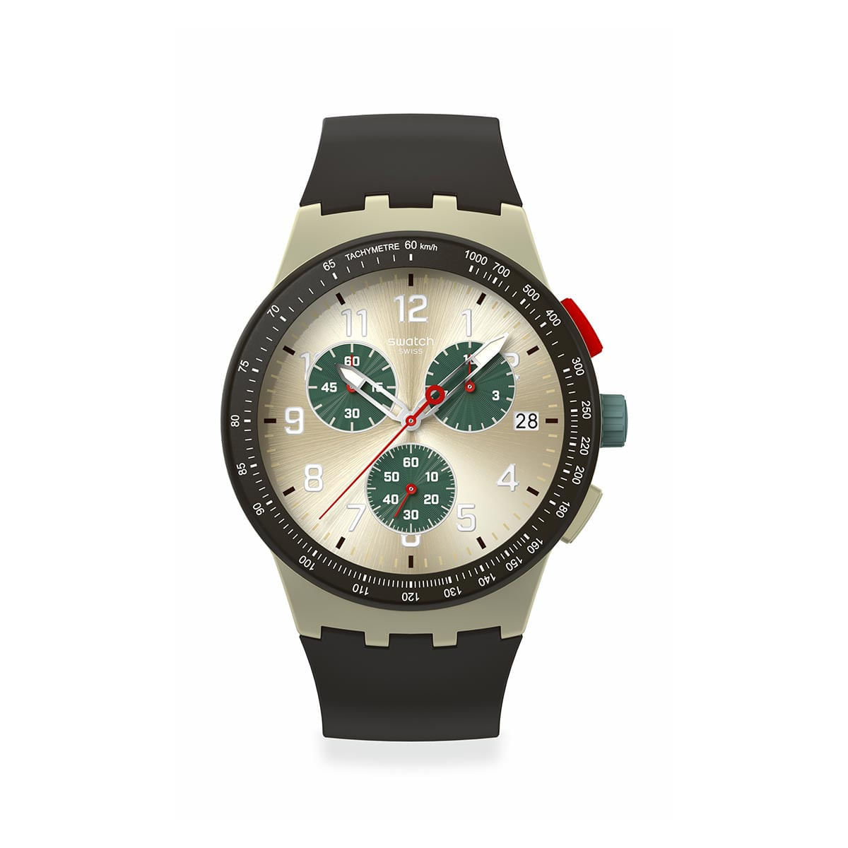 Reloj Swatch Obsidian Ink de silicona SUST402 - Style Store