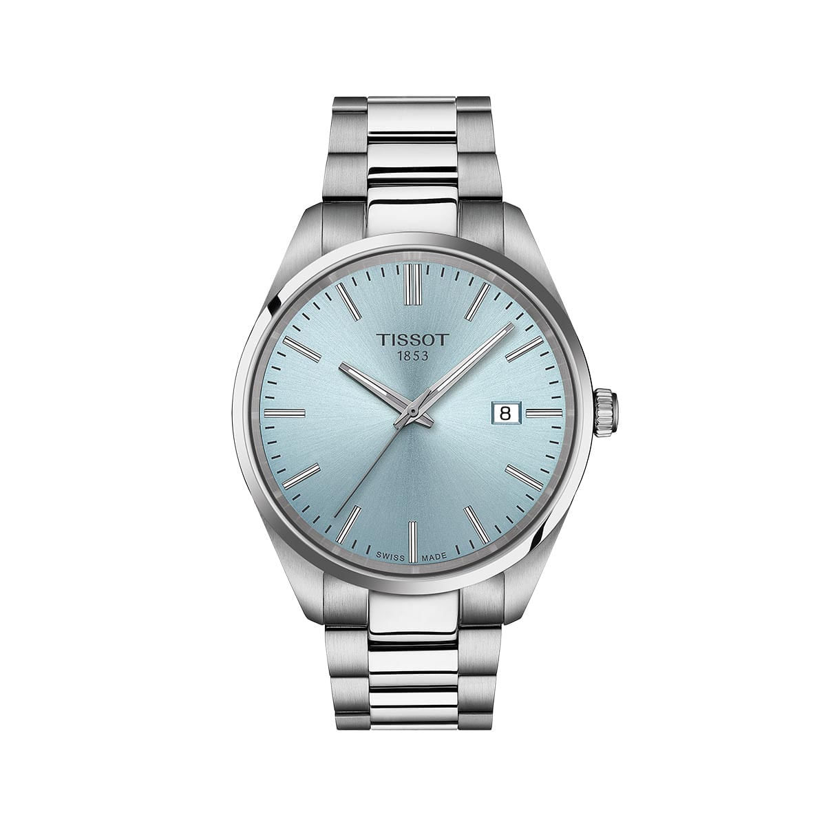 Reloj Tissot PR 100 de acero 40mm para hombre de acero 1504101135100 ...